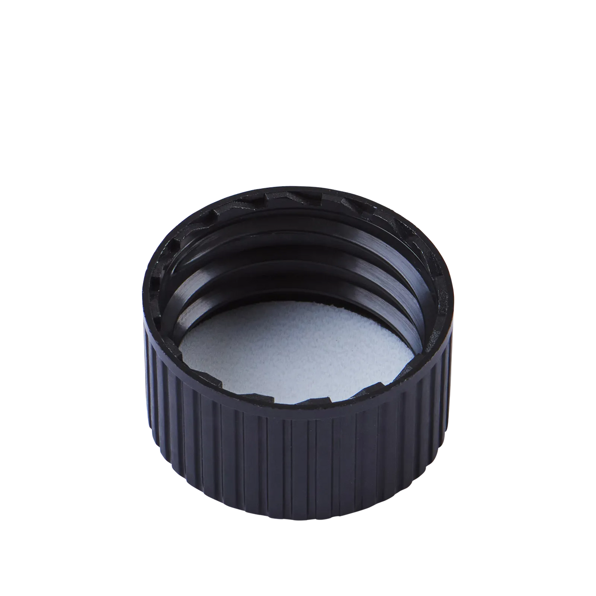 28mm BLACK 28/410 PP Screw Cap (1mm PE Liner) – Resolution Packaging