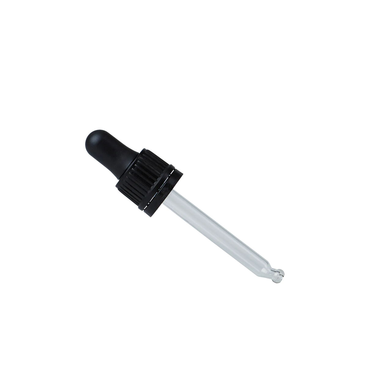 BLACK Glass Dropper – Resolution Packaging