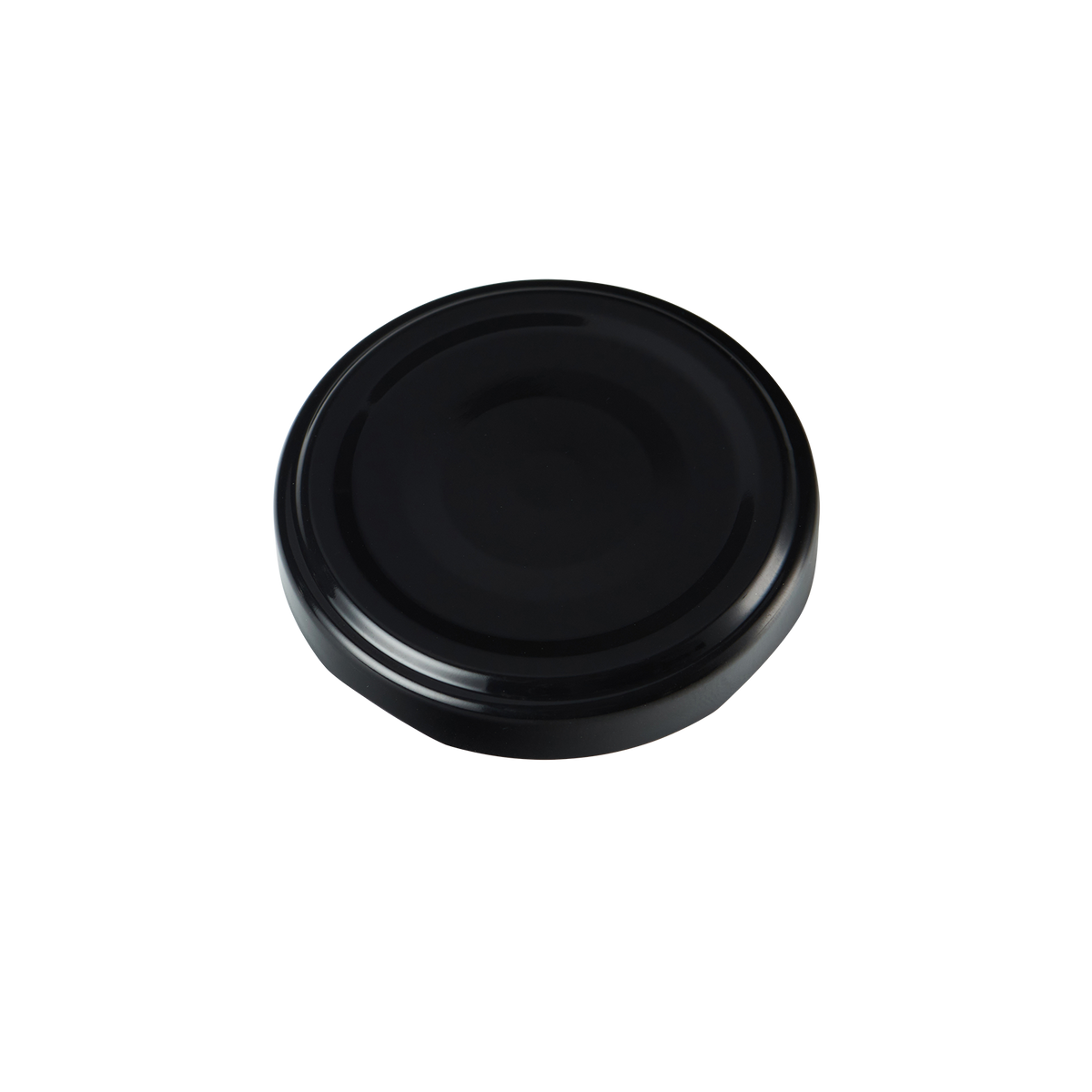 53mm BLACK Non Button Puff Compound Metal Twist Cap - Carton (1500 Uni ...